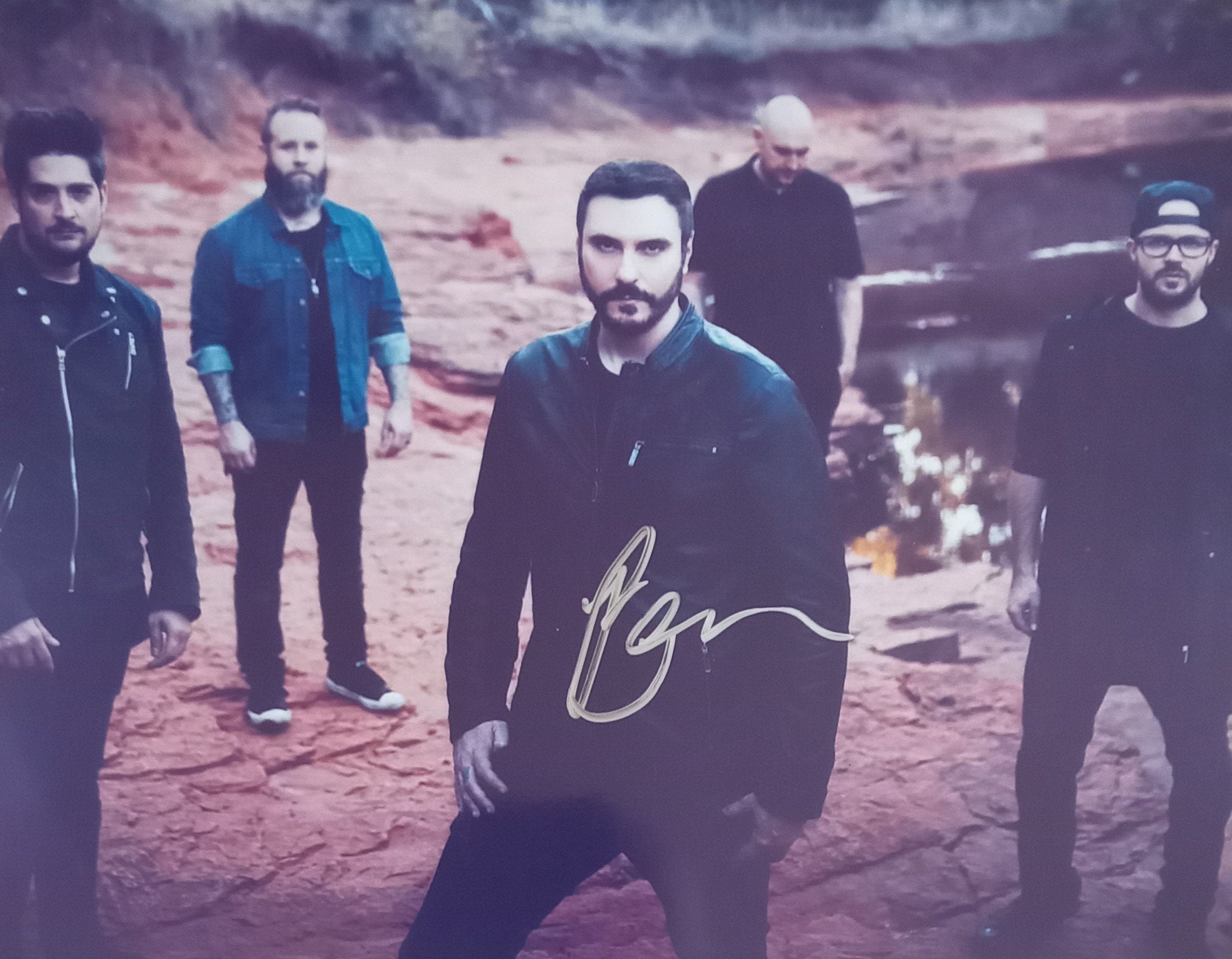 Ben Burnley Autographed Signed Breaking Benjamin 8x10 Photo - Etsy