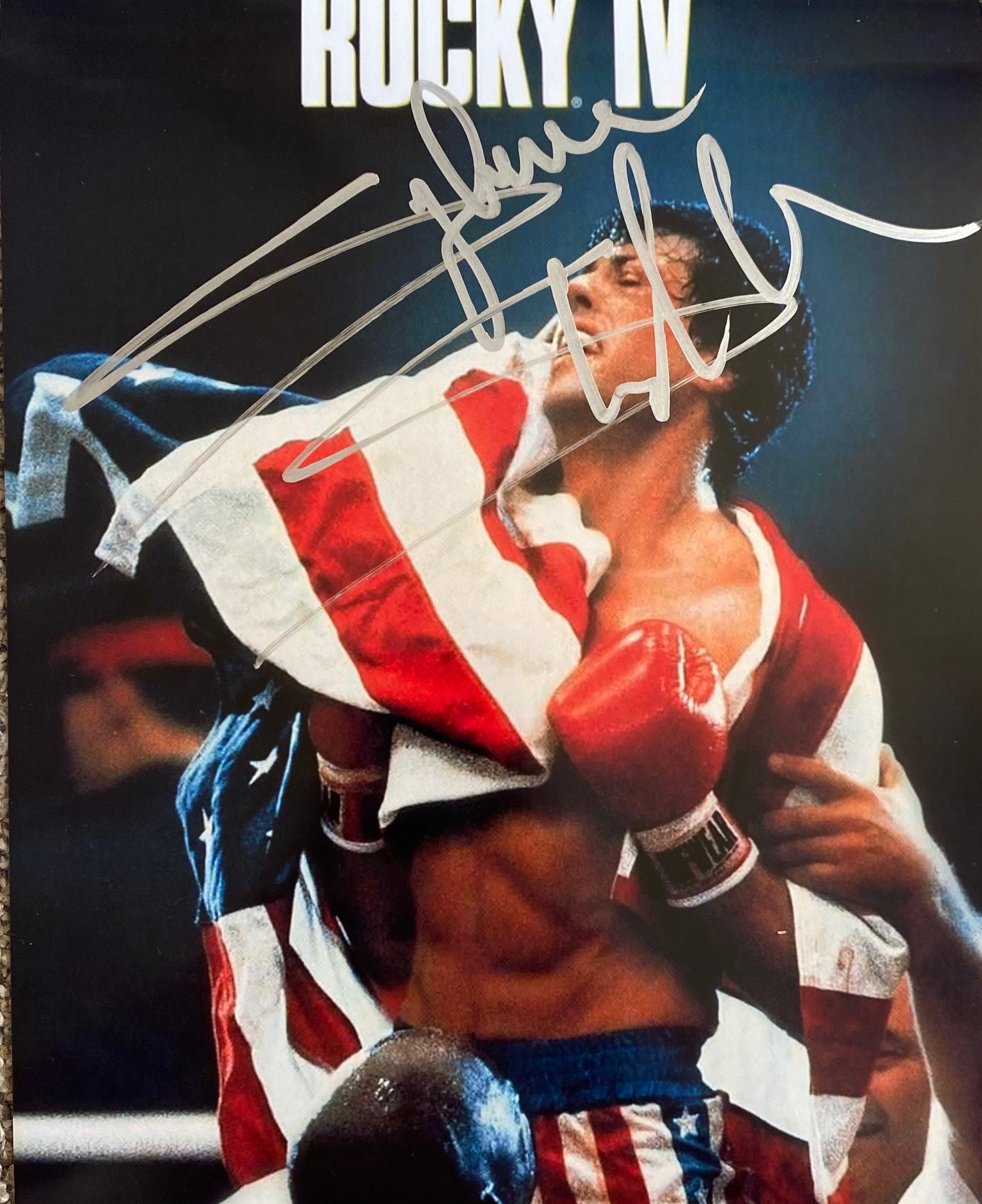 Sylvester Stallone Autographed Rocky Balboa 8x10 Photo - Etsy
