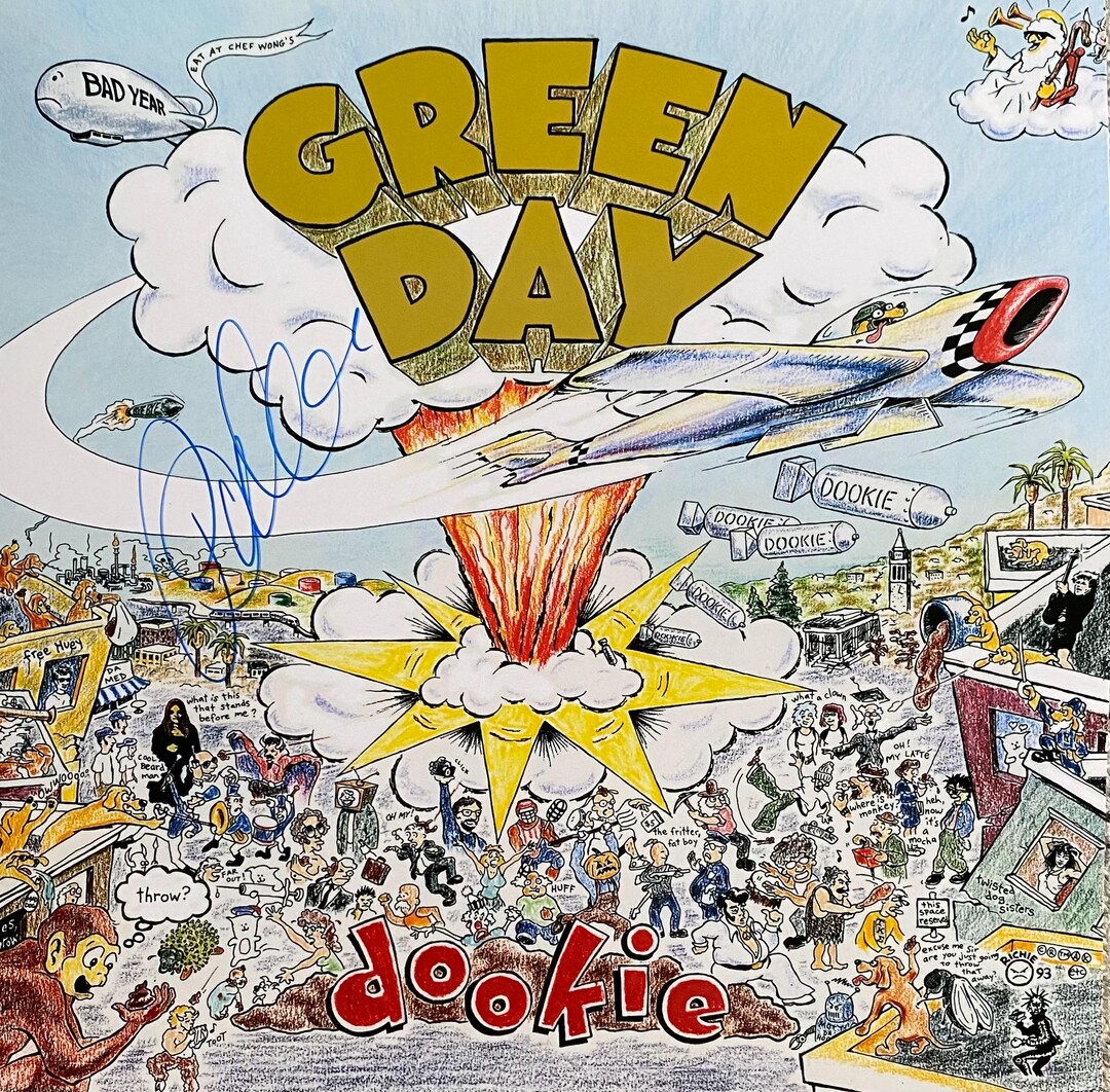 Billie Joe Armstrong Autographed Green Day Dookie Vinyl - Etsy