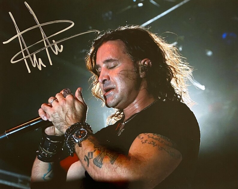 Scott Stapp Autographed Creed 8x10 Photo - Etsy