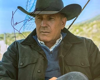 Kevin Costner Signed Autographed 8x10 Yellowstone John Dutton Photo - Etsy