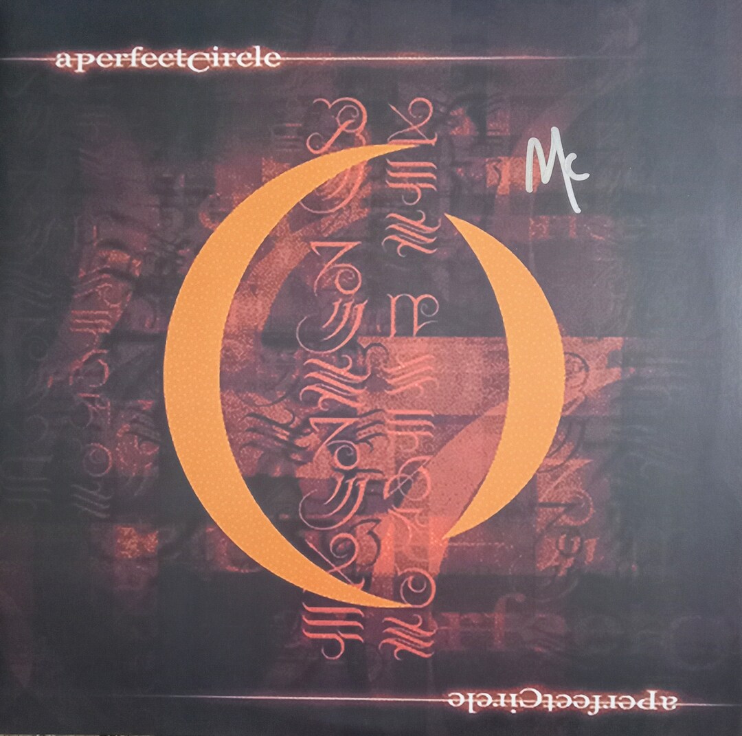 Maynard James Keenan Autographed Signed A Perfect Circle Mer De Noms ...