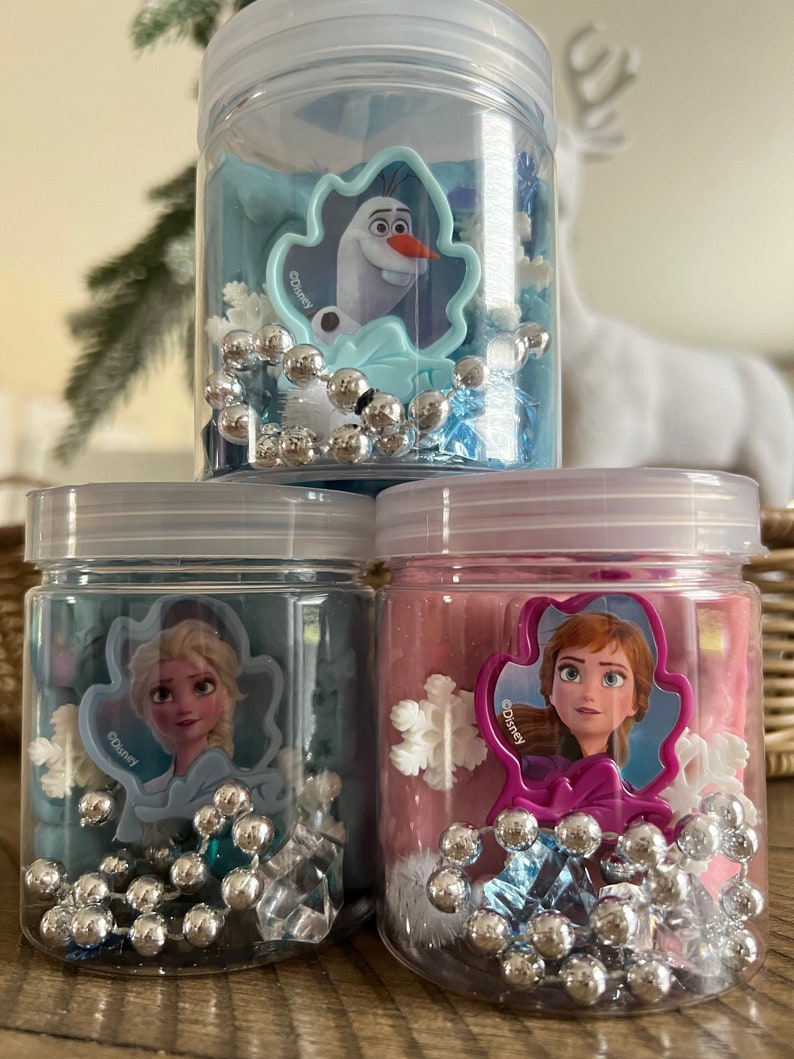 Frozen Inspired Sensory Dough Favors - Etsy