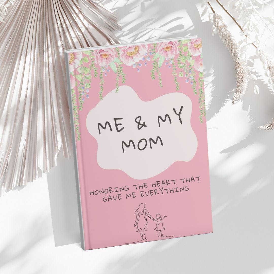 Mother's Day Journal - Fill-in Memory Book Gift (PDF) - Etsy