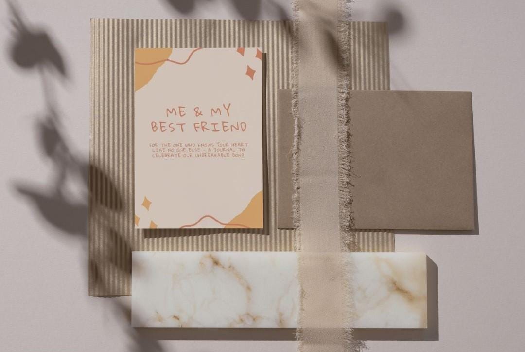 Best Friend Memory Book | Printable Journal for Best Friends | Gift ...