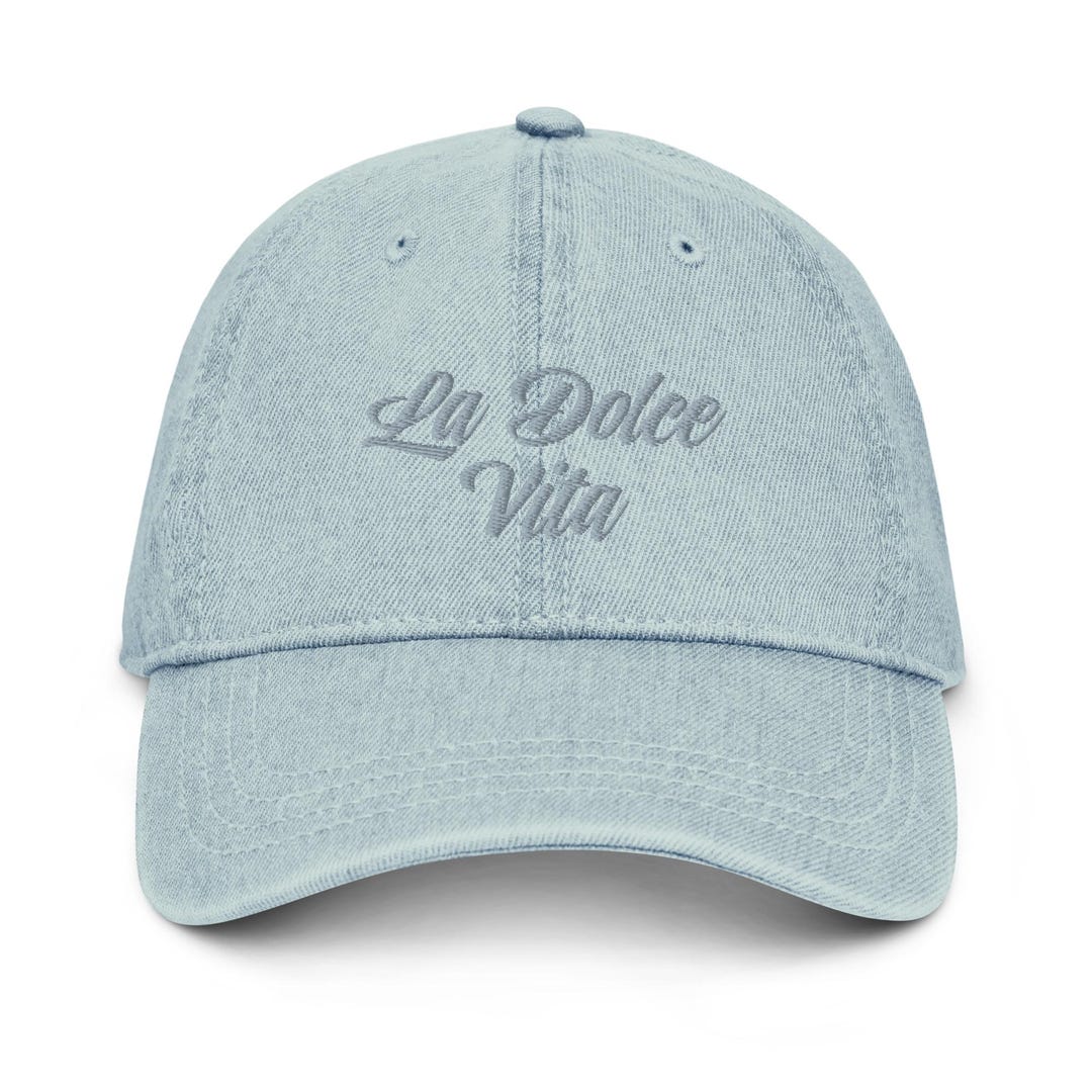La Dolce Vita Jeans Cap - Etsy