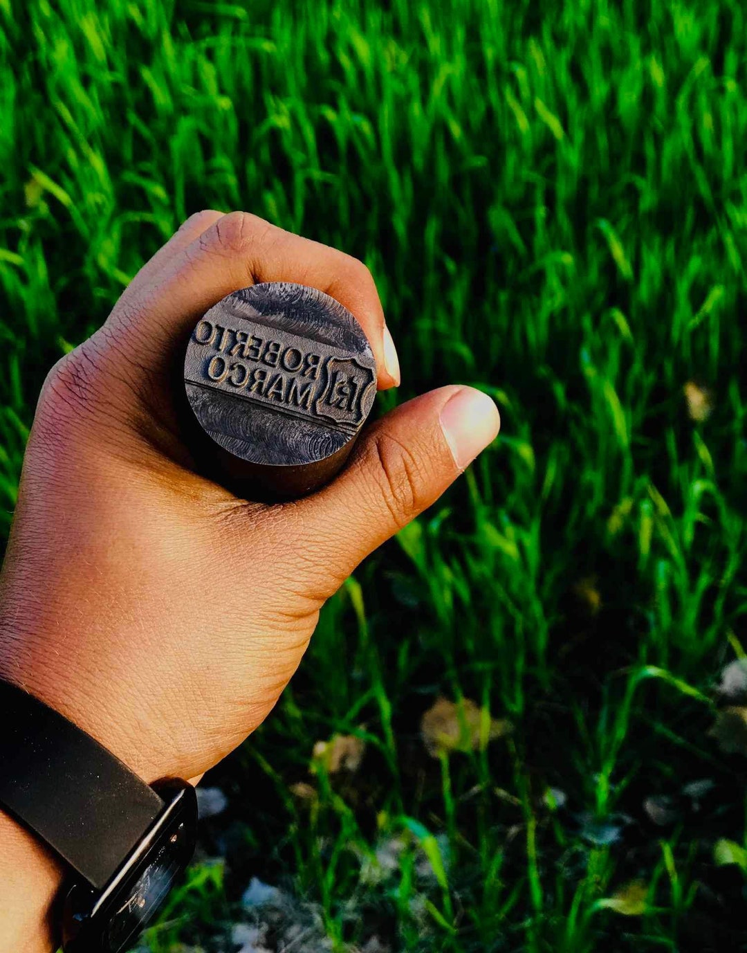 Custom Metal Press Dies Leather Touchmark Press Die, Customize Press ...