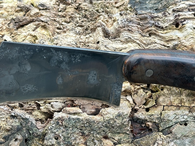 Camp Knife Fixed Blade Chopper - Etsy
