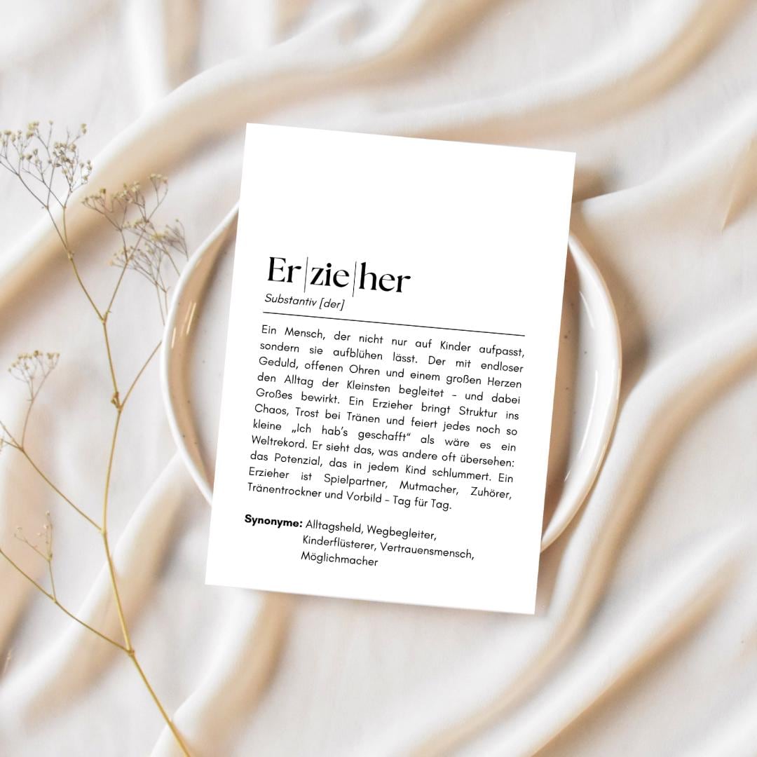 Printable Educator Card | Digital Card With Saying | Thank You Educator ...