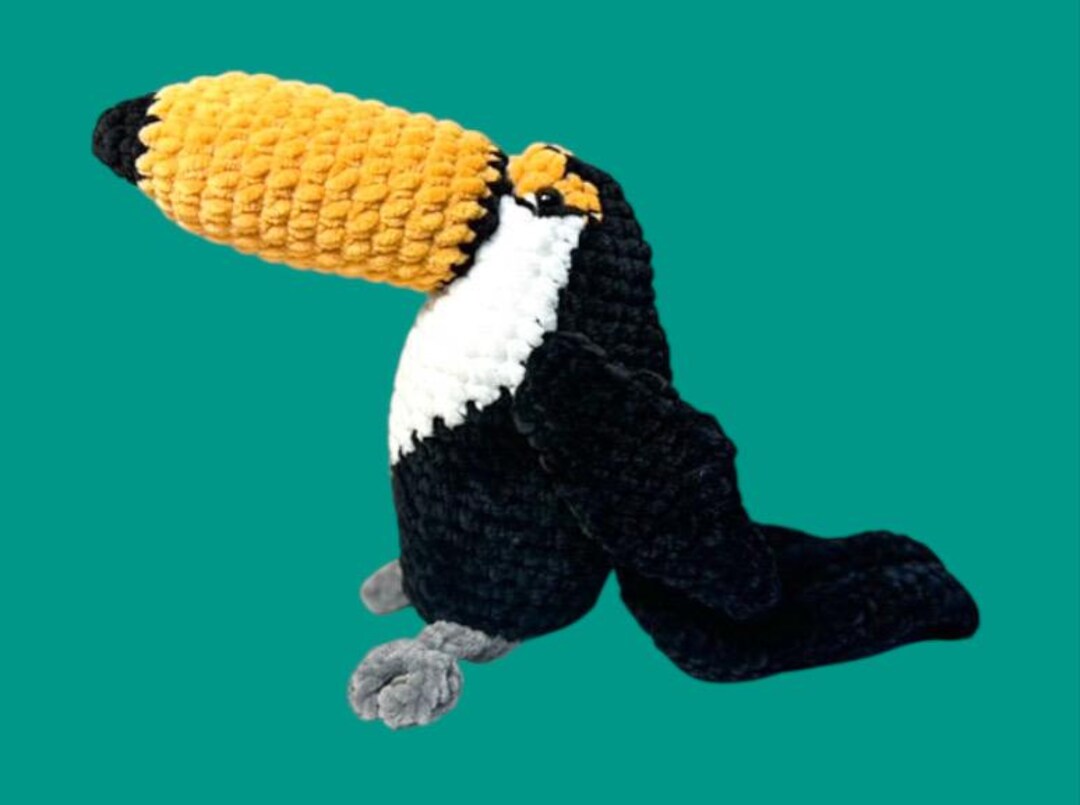 Toucan Crochet Pattern, Cozytoucan - Etsy
