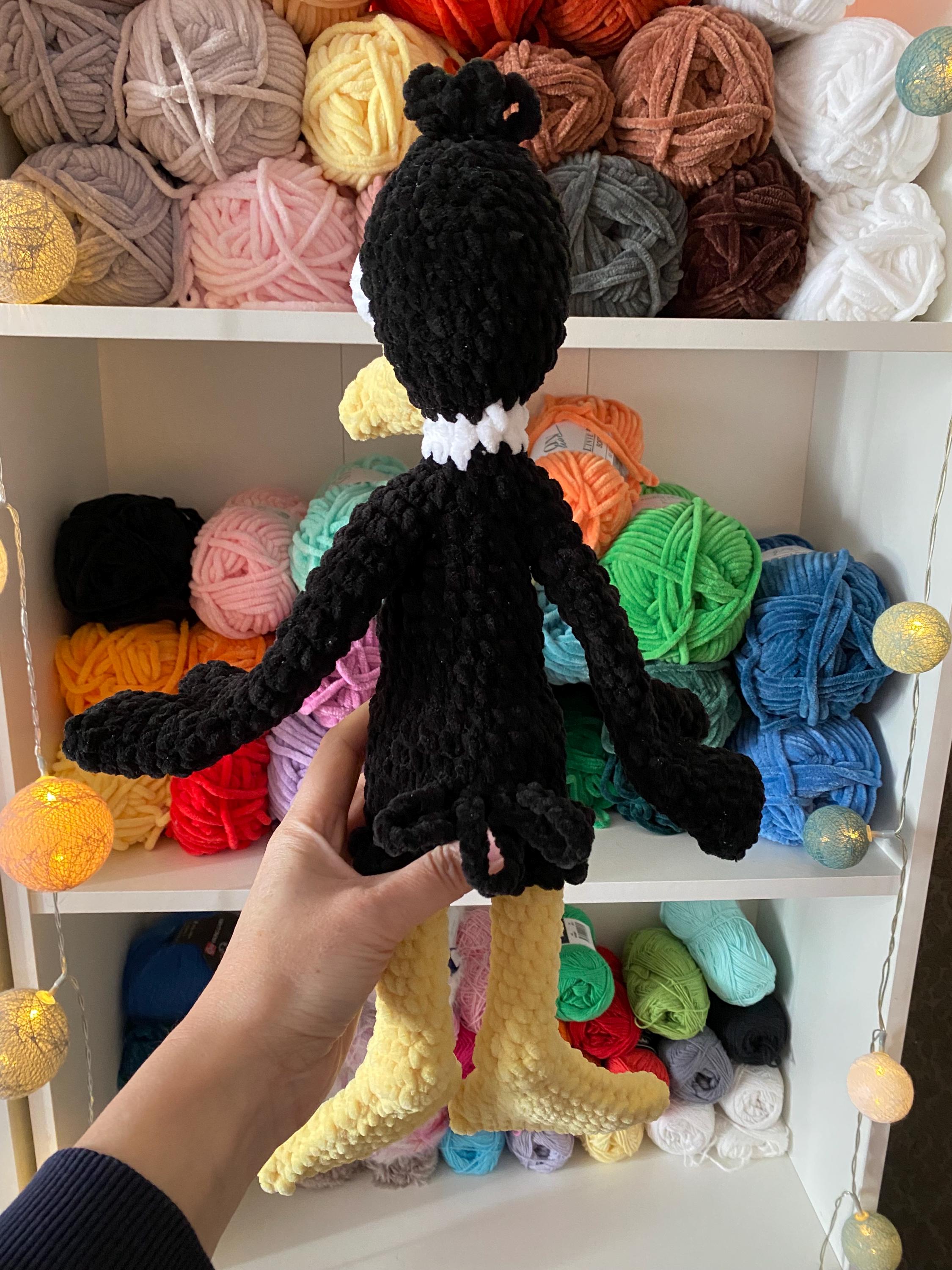 Daffy Duck - English Crochet Pattern - DIY - Etsy