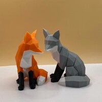 Cow 3D Cardboard Puzzle - Etsy