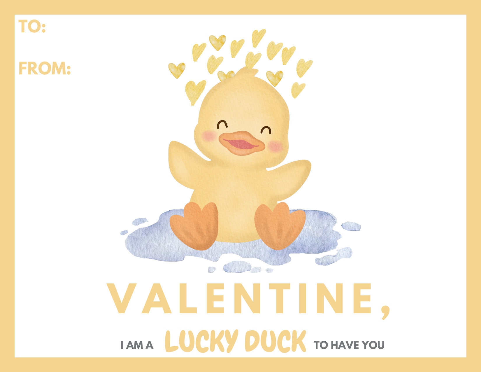 Printable Farm Animals Valentine's Day Cards - Etsy