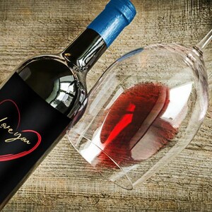 Personalized Wine Label Digital Download, Digital Custom Wine Stickers ...