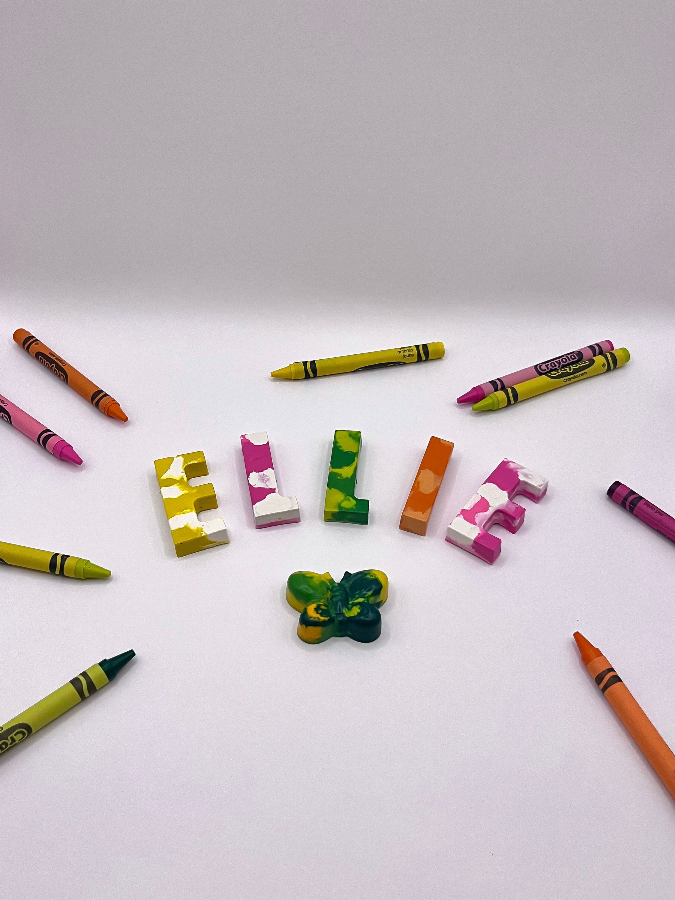 Custom Name Crayons for Kids Birthday Gift, Easter Gift for Kids, Name ...
