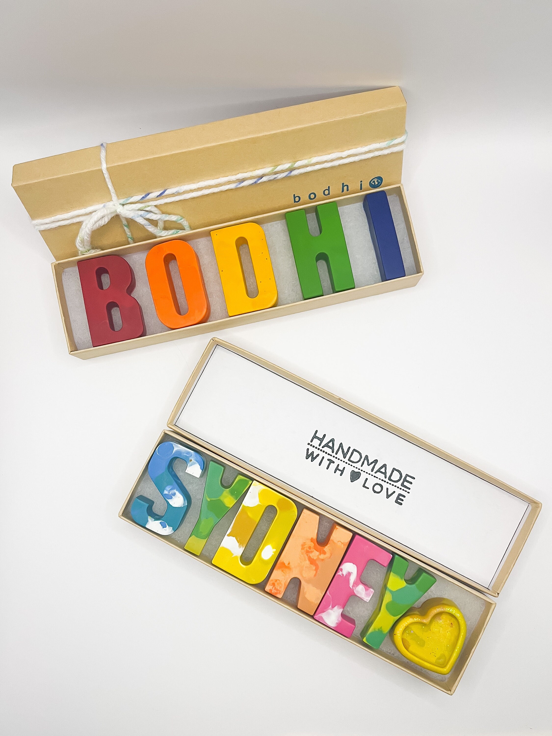 Custom Name Crayons for Kids Birthday Gift, Valentines Gift for Kids ...