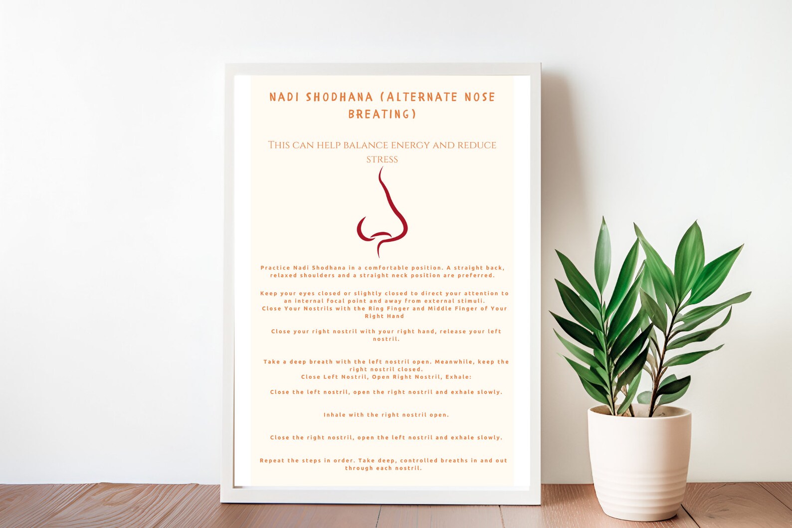 Mindful Breathing Exercise Pdf,nadi Shodhana,alternate Nose Breathing ...