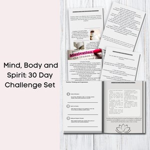 30 Day Challenge Guide Pdf,unleash Your Potential,goal-setting Made ...
