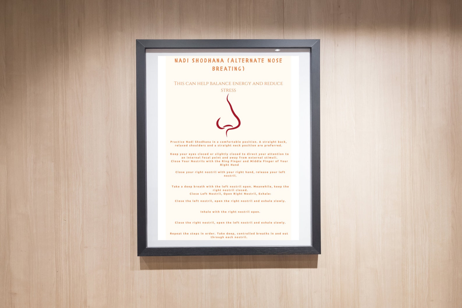 Mindful Breathing Exercise Pdf,nadi Shodhana,alternate Nose Breathing ...