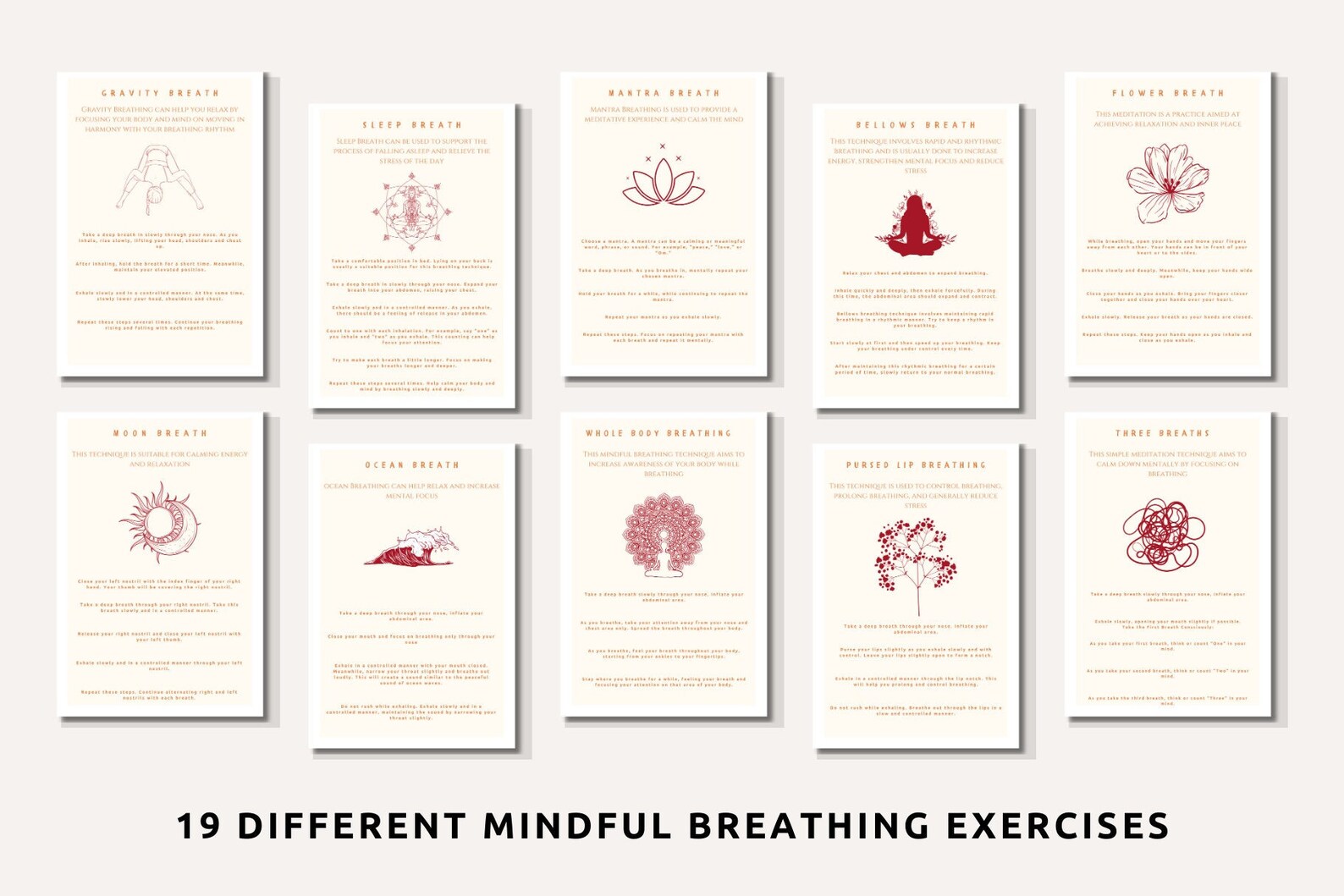19 Unique Mindful Breathing Exercises Pdf,deep Breathing,breathing ...