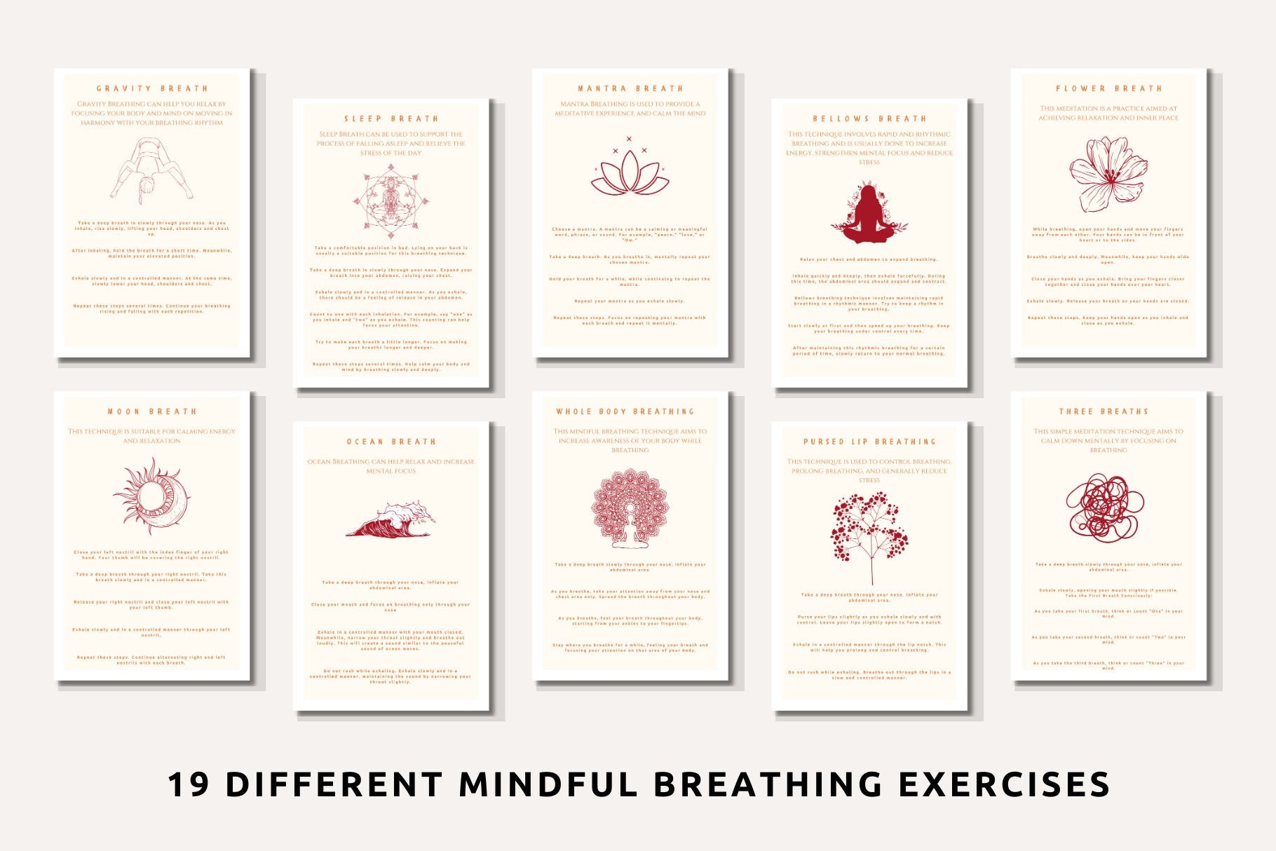 19 Unique Mindful Breathing Exercises Pdf,deep Breathing,breathing ...