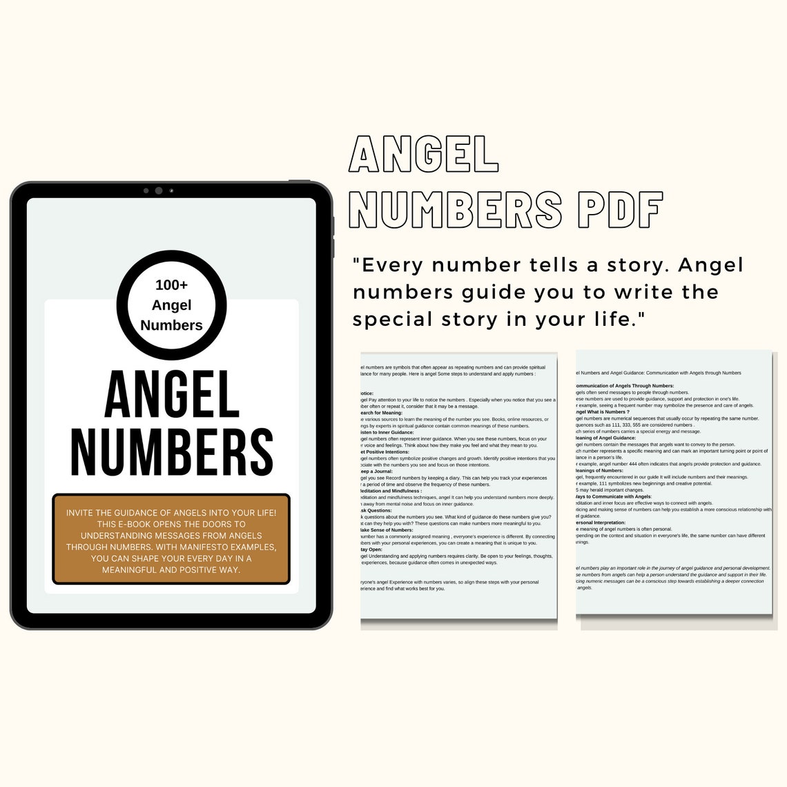 Angel Numbers PDF A Gateway to Divine Messages,integrating Angel ...