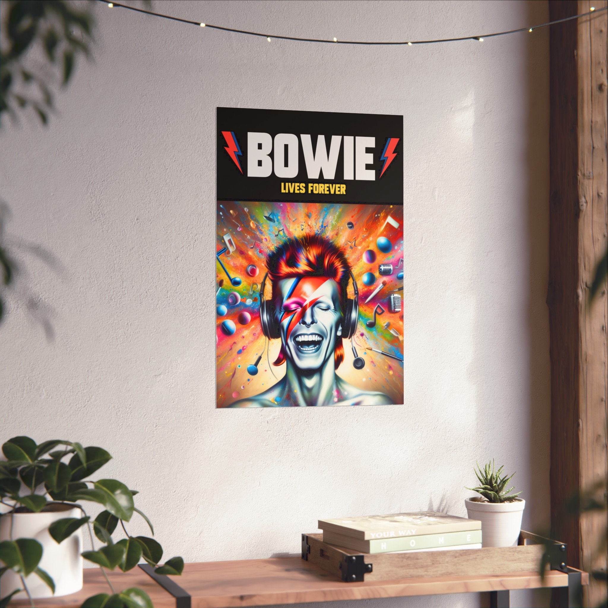 David Bowie Poster Bowie Posters Bowie Wall Art Bowie Print David Bowie ...