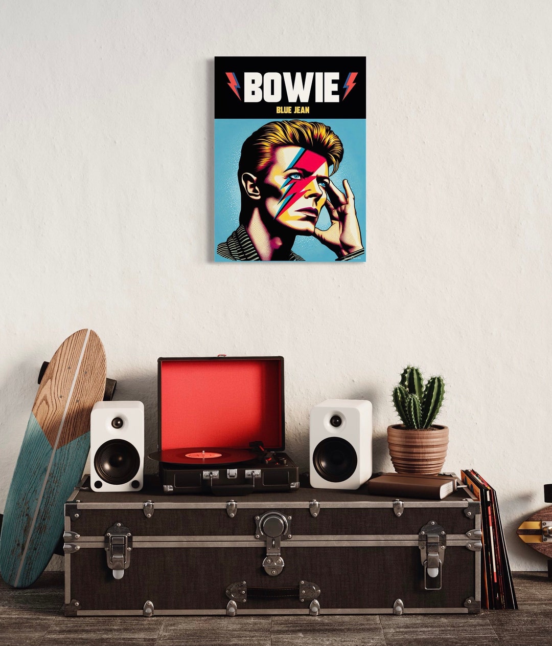 David Bowie Poster Bowie Posters Bowie Wall Art Bowie Print David Bowie ...