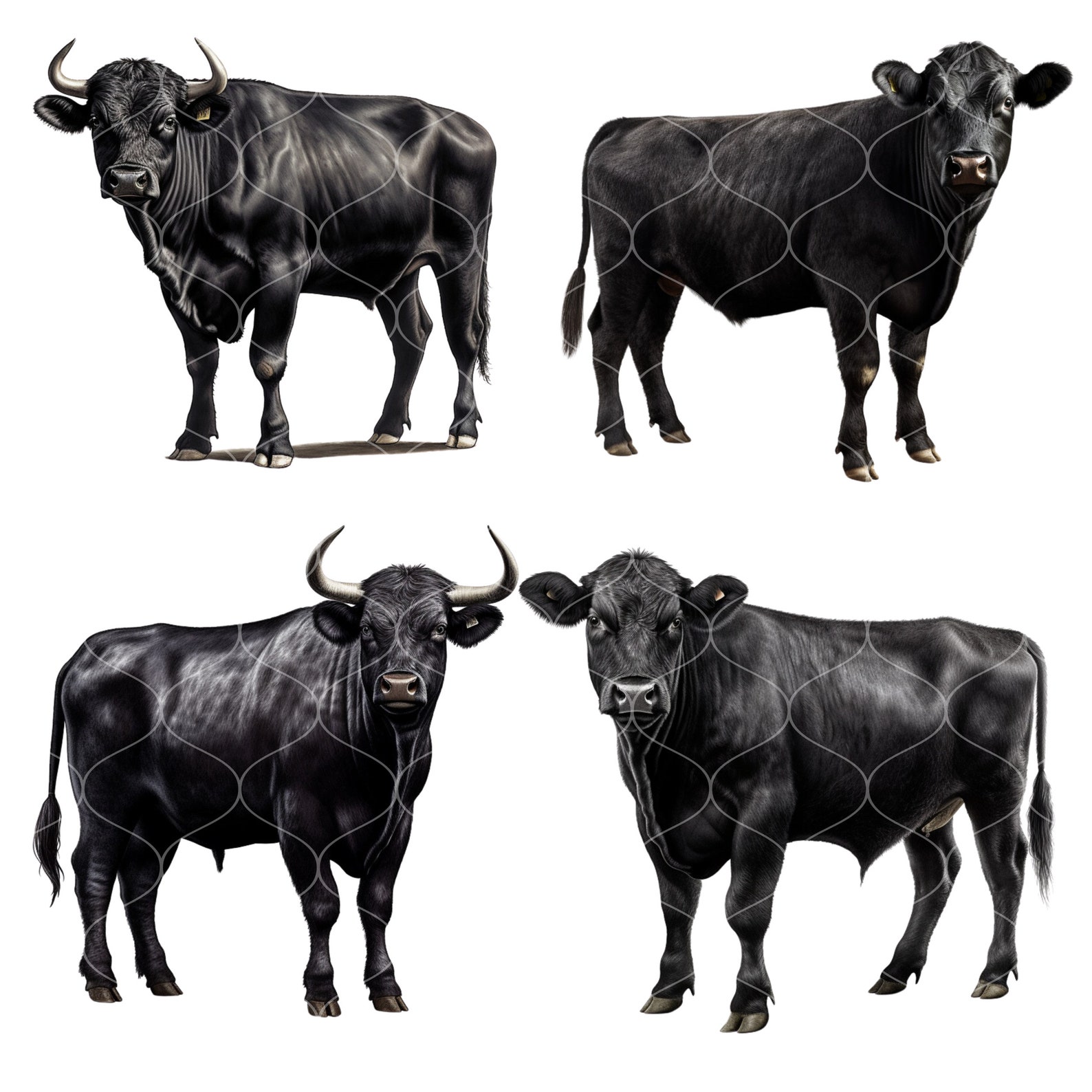 Black Angus Clipart, 14 PNG, Black Angus Png, Western Angus Png ...