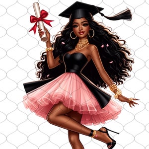Gorgeous Graduation Girl Clipart, 10 TRANSPARENT PNG, Graduation Png ...