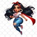 Chibi Super Mom Png, 12 Png, Chicano Woman Png, Latina Woman Png ...