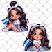 Chibi Super Cute Honduran Baby Girl Png, 20 Png, Honduras Girl Png ...