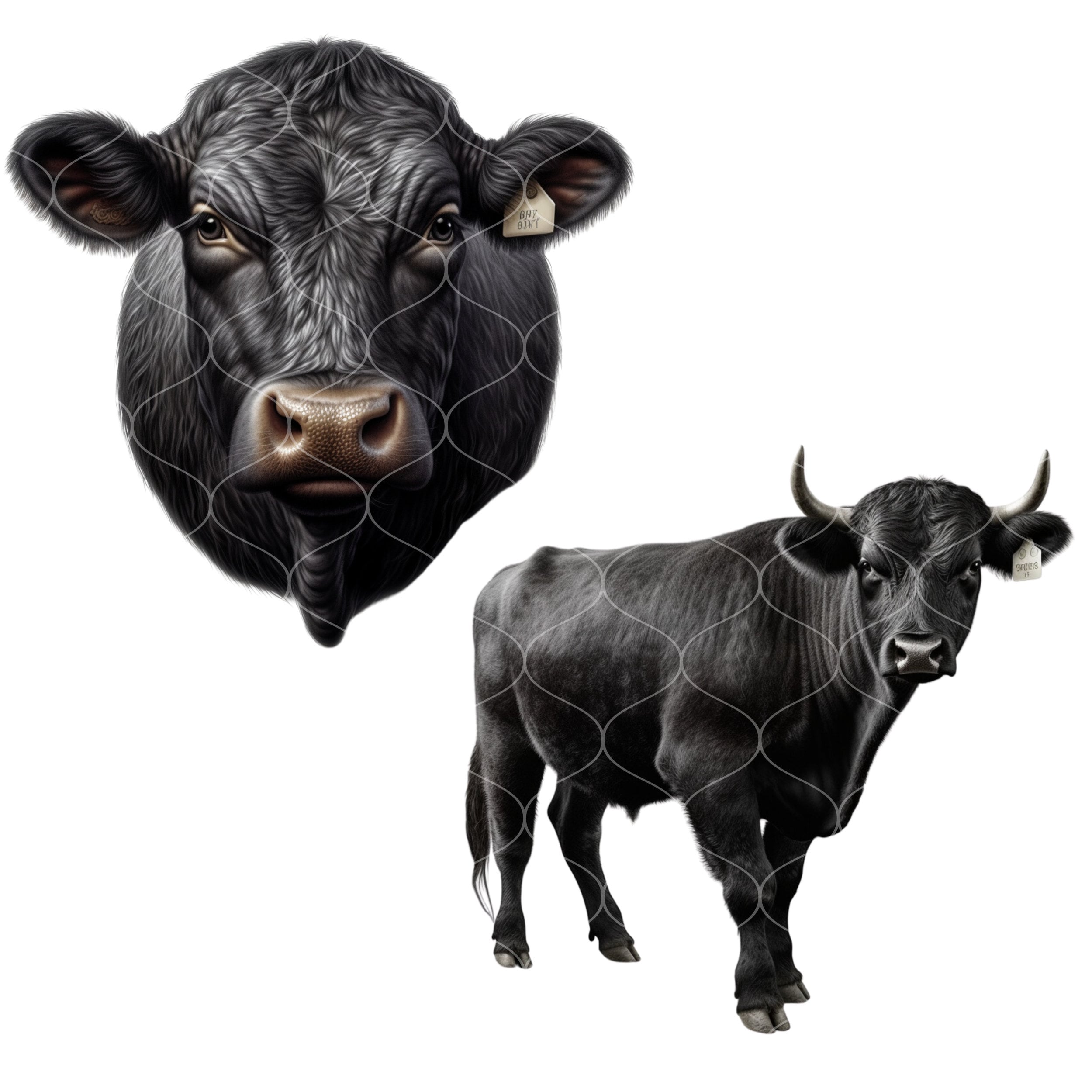 Black Angus Clipart, 14 PNG, Black Angus Png, Western Angus Png ...