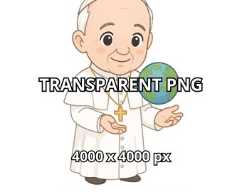 Pope Leo XIV Png, TRANSPARENT PNG, New Pope, Pope Clipart, Pope Robert ...