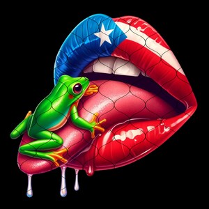 Dripping Lips Png, TRANSPARENT PNG, Sublimation Lips, Boricua Png ...