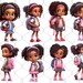 Back to School, 35 PNG, School Clipart, Back to School Children in ...