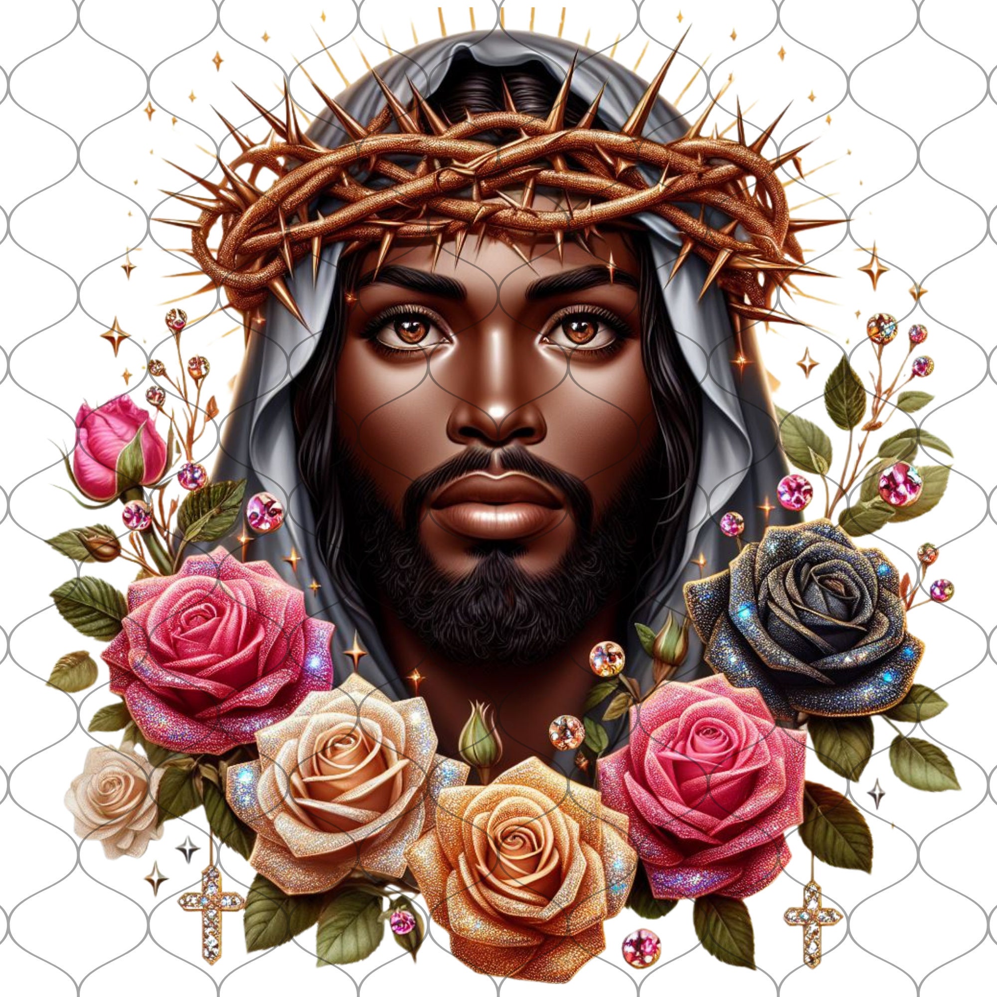 African American Jesus Png, 15 TRANSPARENT PNG, Black Jesus Clipart ...