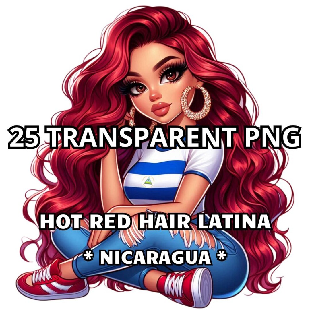 25 Hot Red Hair Latina *nicaragua*, Nicaragua Png, Nicaragua Clipart ...