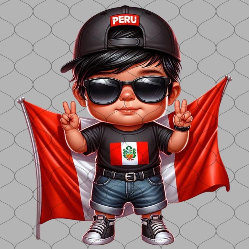 Cute Chibi Peruvian Baby Boy Png, TRANSPARENT PNG, Peru Png,peru ...