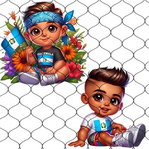 35 Chibi Cute Guatemalan Baby Boy Clipart, Guatemalan Boy Png ...
