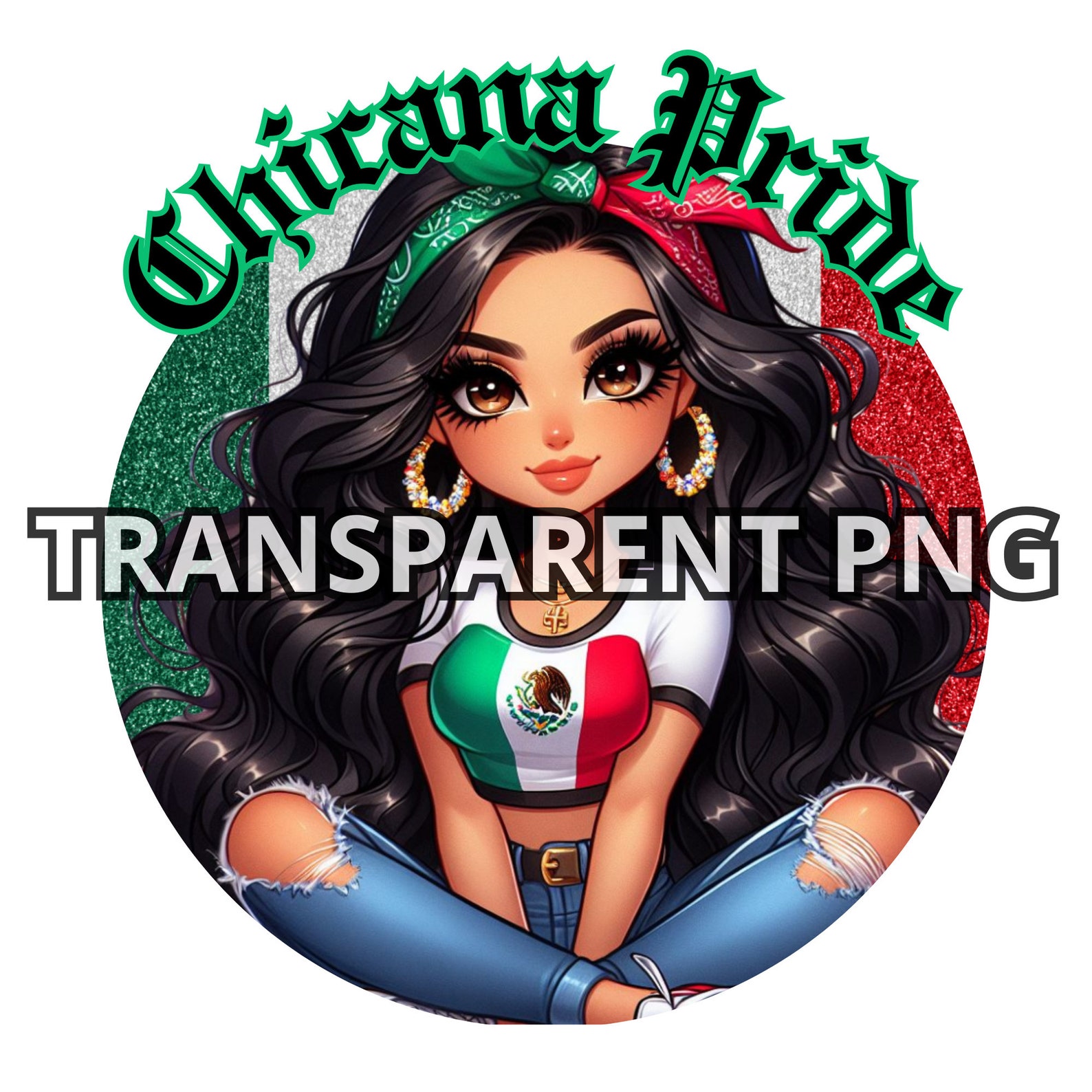 Chicana Pride Clipart, TRANSPARENT PNG, Chicana Png, Chicana Clipart ...