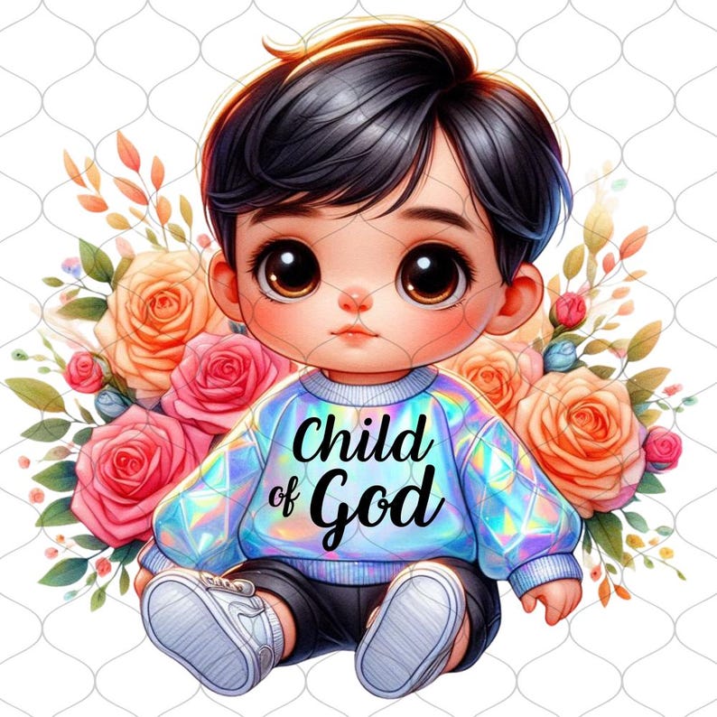 20 Chibi Baby Boy Png CHILD of GOD Set 4, Chibi Boy Png, Chibi Boy ...