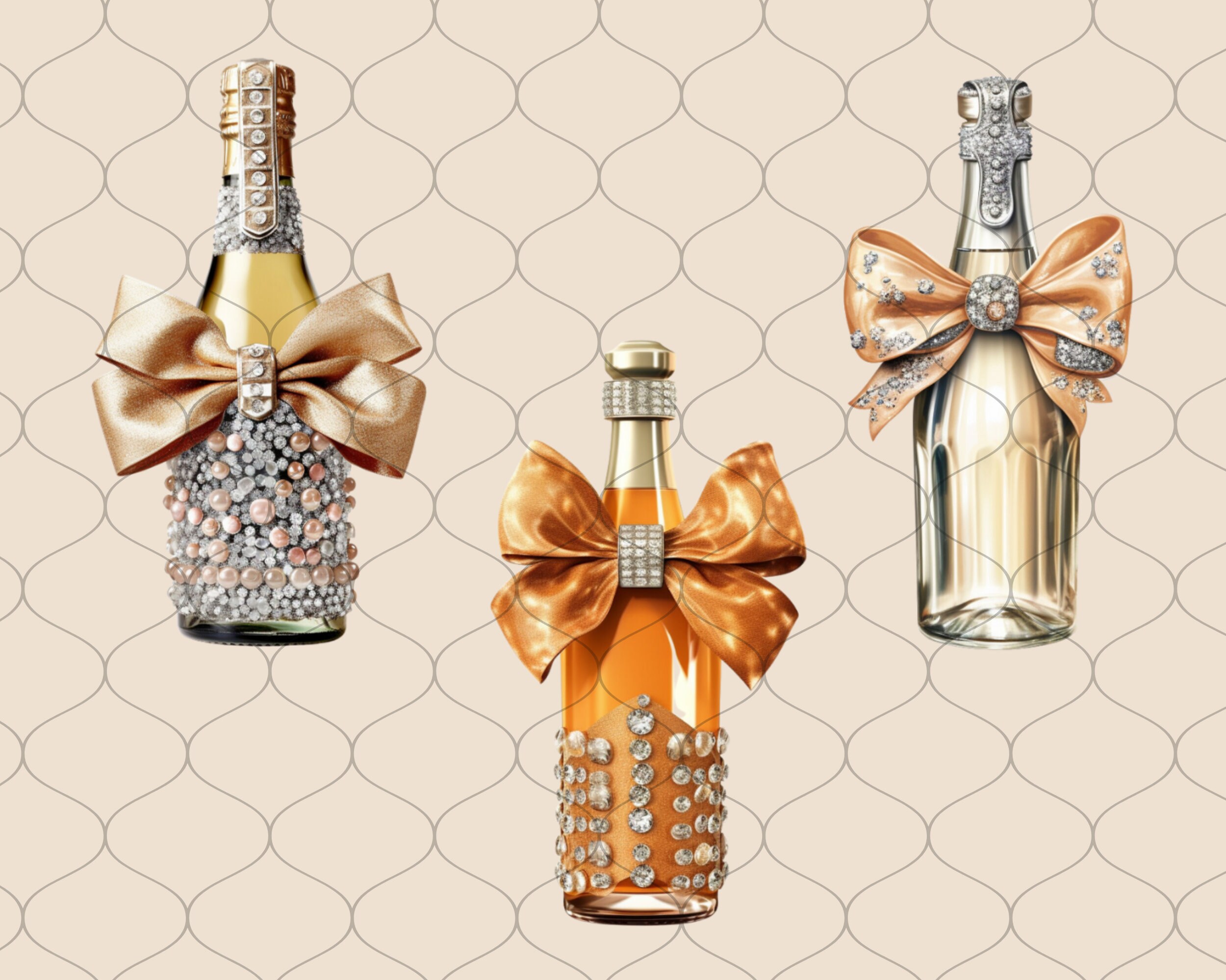 Glamor Diamond Champagne Bottle, 45 PNG, Champagne Png, Luxury Png ...