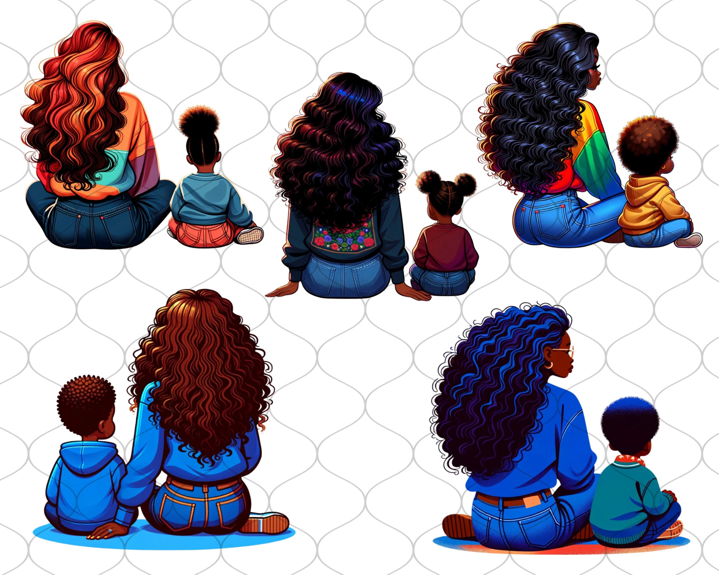 Happy Mother's Day, 40 PNG, Mothers Day Clipart, Mothers Day, Mom ...