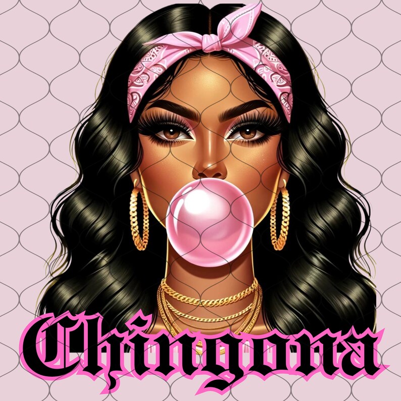 Chingona Png,transparent PNG, Chicana Chola Png, Mexicana Png, Latina ...