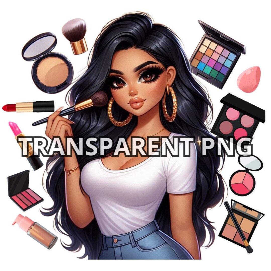 Gorgeous Chibi Makeup Artist, TRANSPARENT PNG, Makeup Artist Png ...