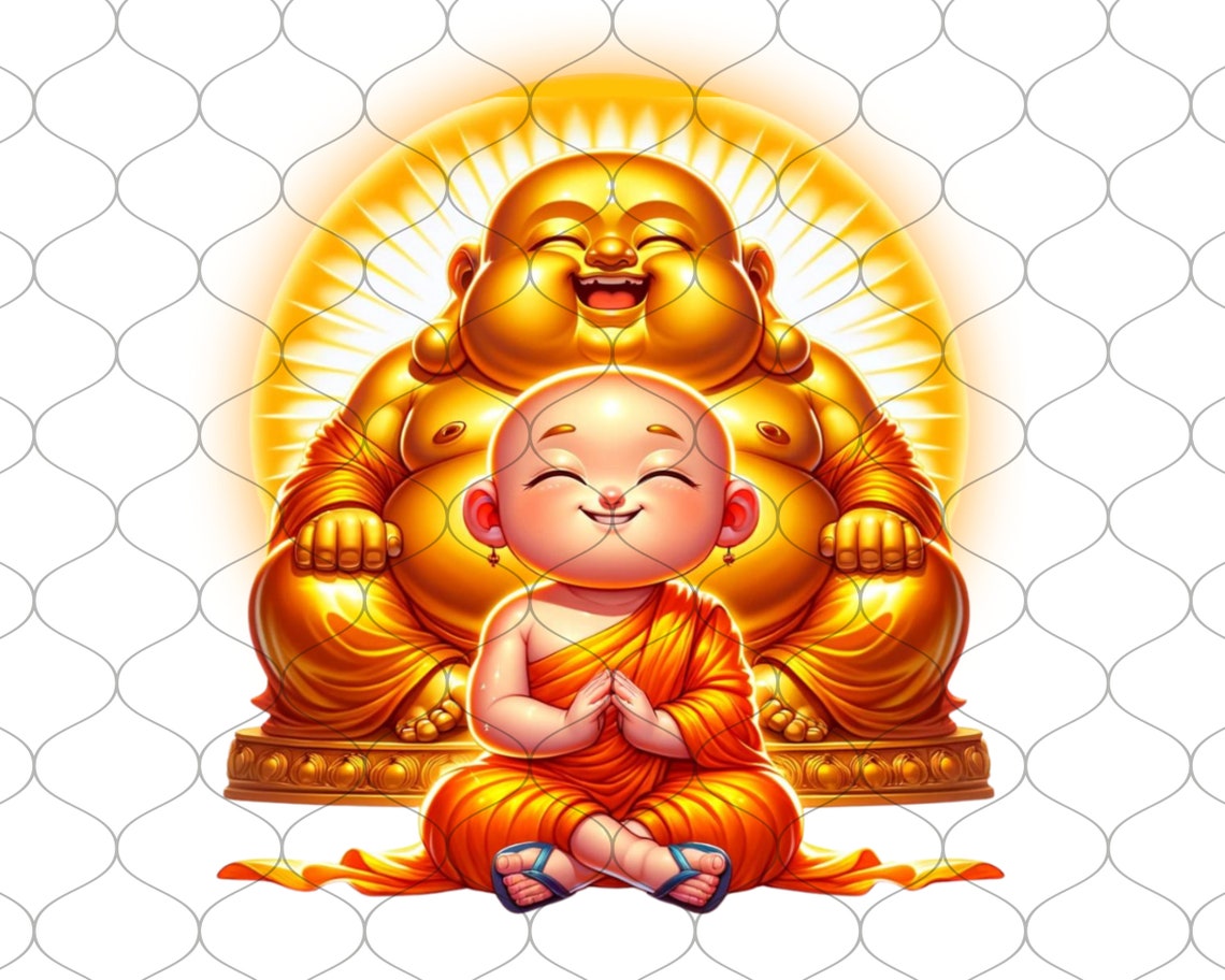 Chibi Cute Monk, 20 TRANSPARENT PNG, Monk Clipart, Buddha Png ...