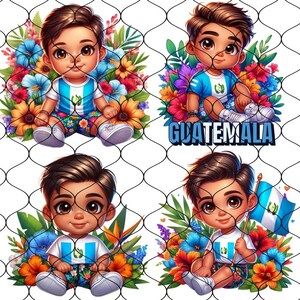 35 Chibi Cute Guatemalan Baby Boy Clipart, Guatemalan Boy Png ...