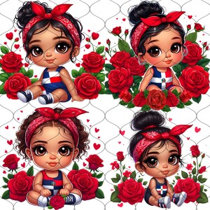 Chibi Cute Dominican Baby Girl Png, 15 Png, Dominican Republic, Chibi ...
