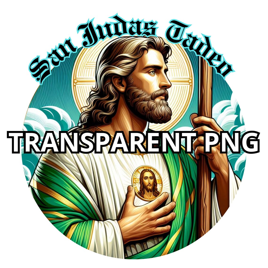 San Judas Tadeo Png, TRANSPARENT PNG, San Judas Tadeo Clipart, San ...